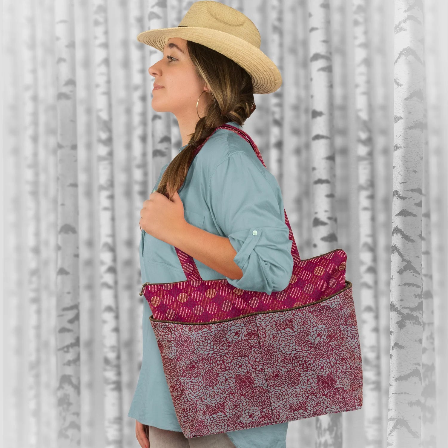 Fabric Shoulder Bags. Handmade in Colorado, USA. - Maruca