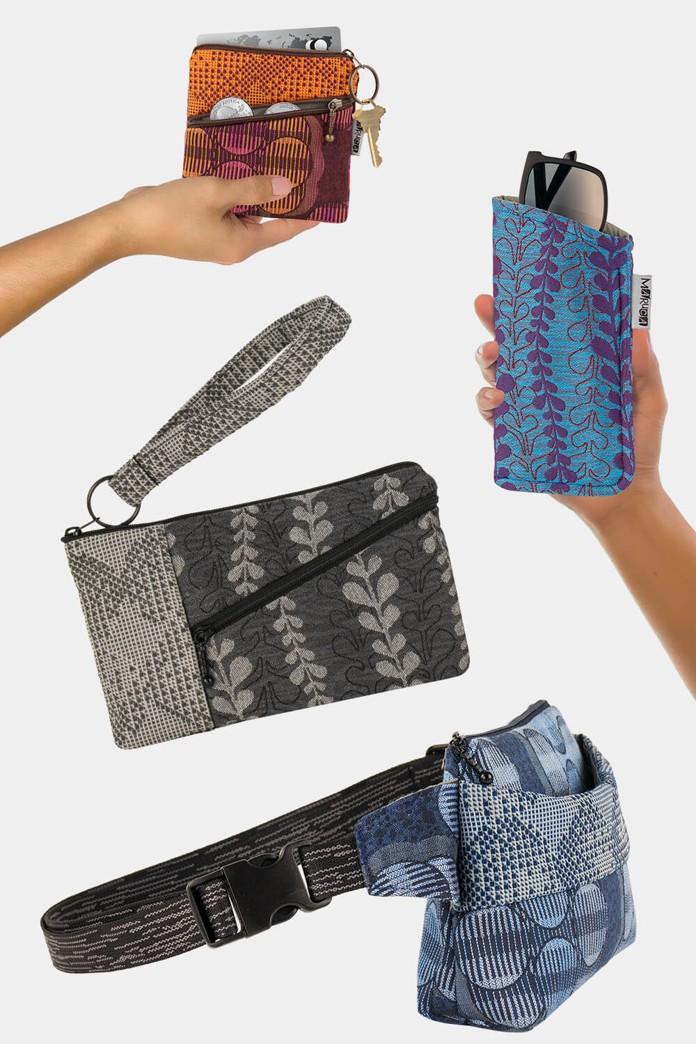 Maruca Fabric Handbags Made in Colorado, USA.